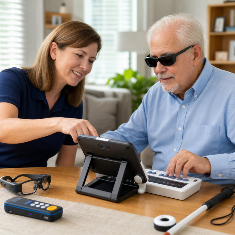 Top Assistive Technology Home Evaluations for Low Vision Independence