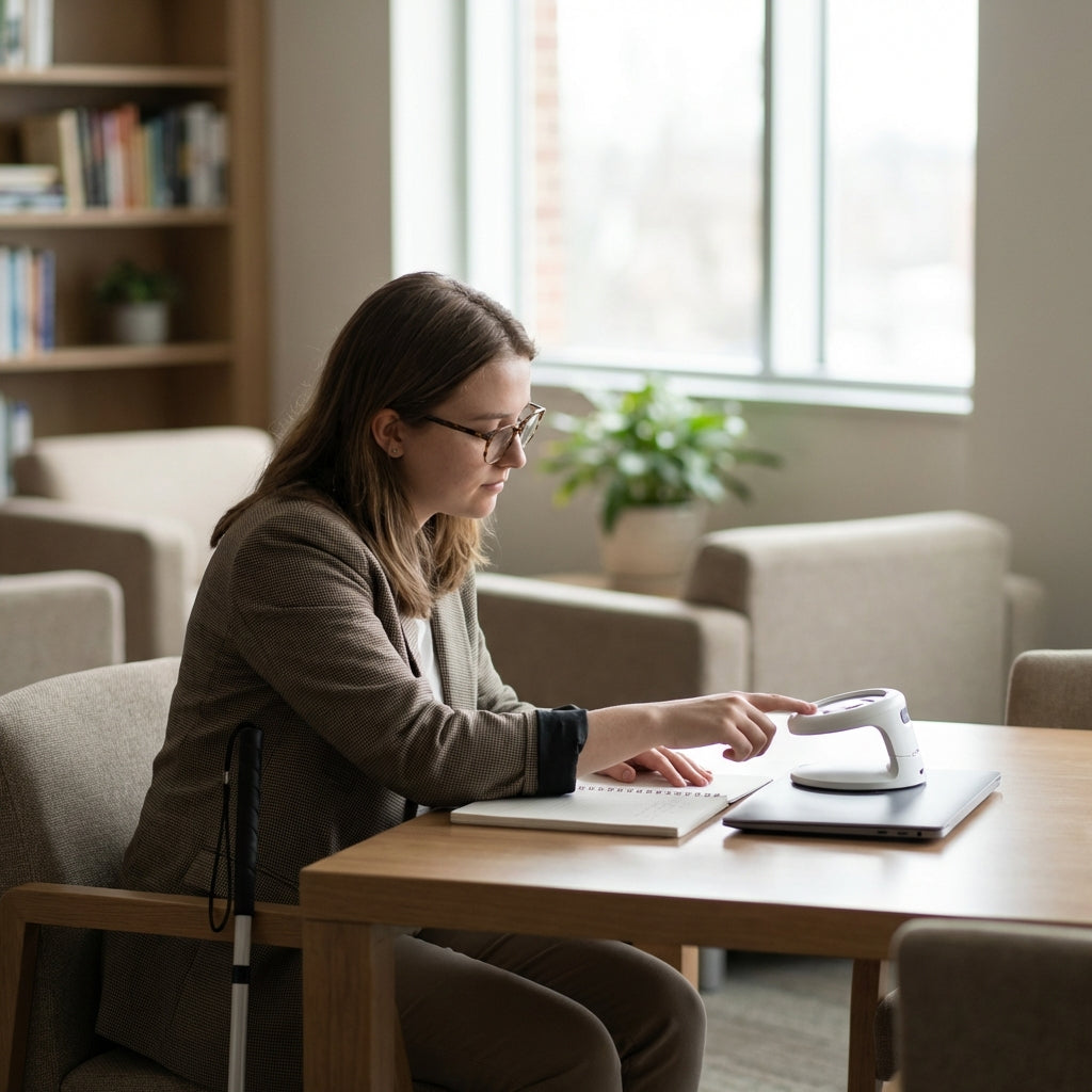Best Assistive Technology Tools for College Students with Low Vision a