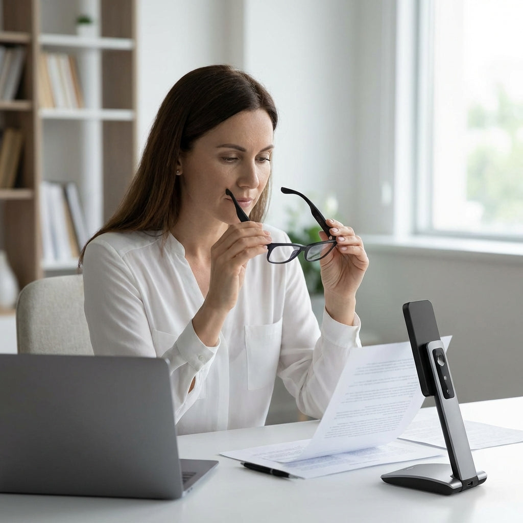Smart Glasses vs Video Magnifiers: Comparing Visual Independence Solut